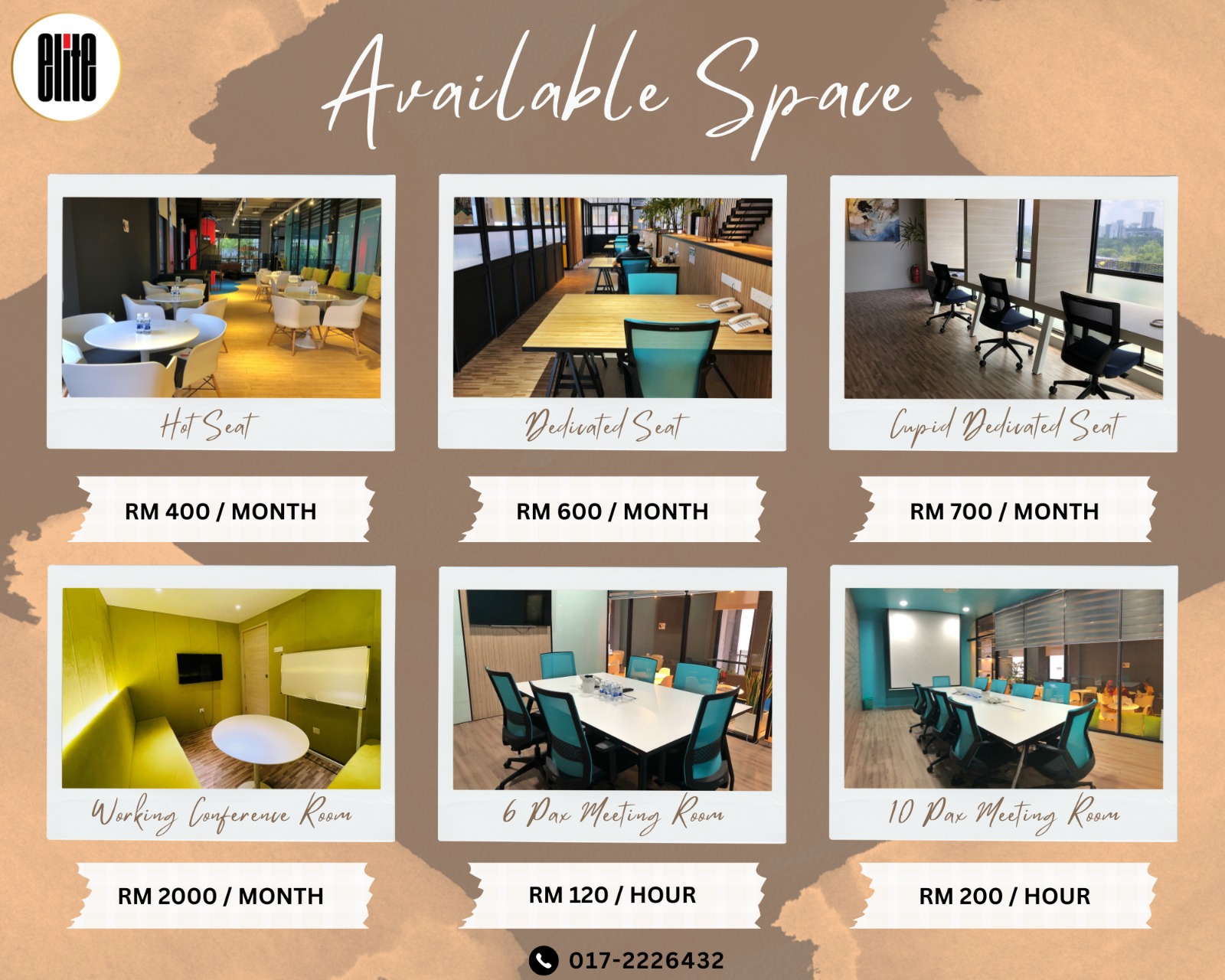 Available Workspace @ Elite Co-Working Space - Elite Coworking